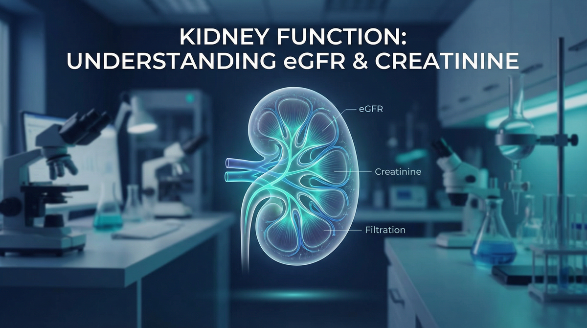 Kidney Function Testing: eGFR, Creatinine, and What They Mean — Medi ...